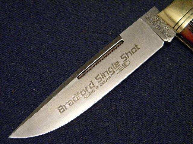 Great Eastern Bone Long Swedge Jumbo Trapper Knife-Bradford Cutlery PA USA