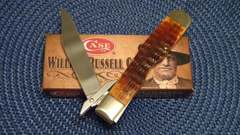 Case Xx Usa W R Case 2007 Chestnut Bone 6111 1 2l Ss Cheetah Knife Nib