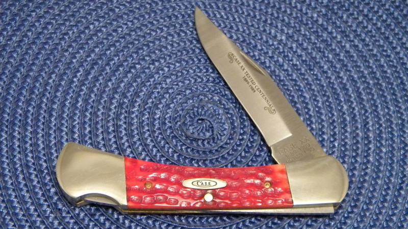 Case XX USA Red Bone R61139L SS "Case XX Tested Centennial 1889-1989 ...