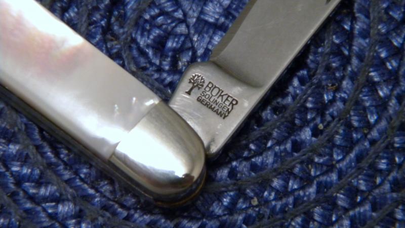 Boker Solingen Germany Tree Brand Classic Pearl 2 Blade Knife - NIB