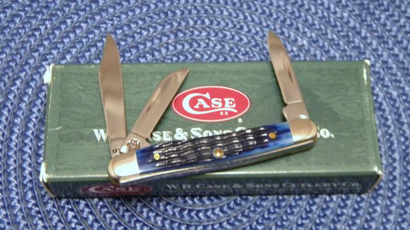 Case XX USA 2000 Blue Rogers Bone 6327 SS Small Stockman Knife - NIB