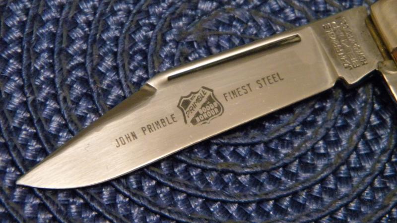 John Primble Belknap HDW & MFG Co. 4952 Bone Jack Knife - c.1940-1968