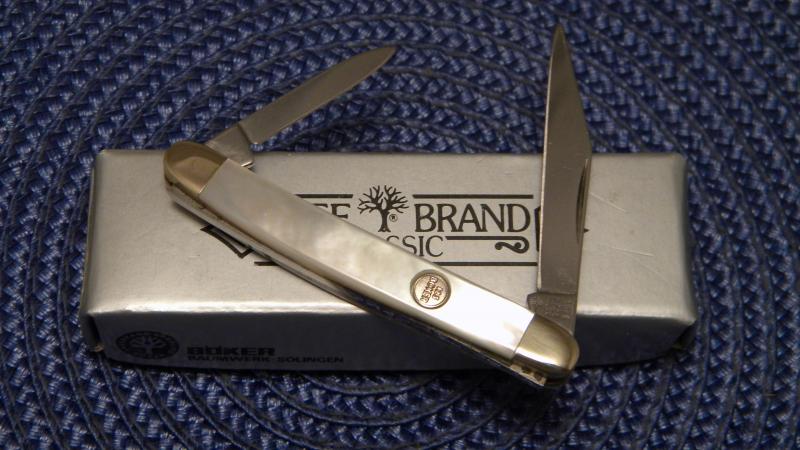 Boker Solingen Germany Tree Brand Classic Pearl 2 Blade Knife - NIB