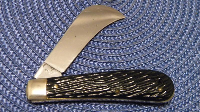 John Primble Belknap HDW & MFG Co. 700 Delrin Hawkbill Knife - c.1940-1968