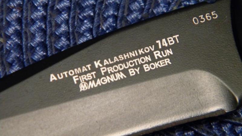 Magnum by Boker 1st Production Run Automat K Alashnikov 74BT AUS8 ...