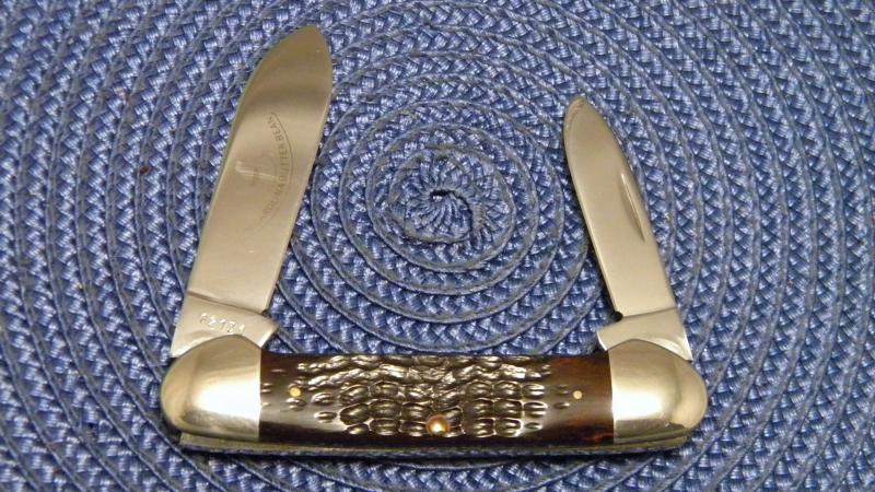 Case XX USA 1976 Bone 62131 The Carolina Butter Bean Canoe Knife
