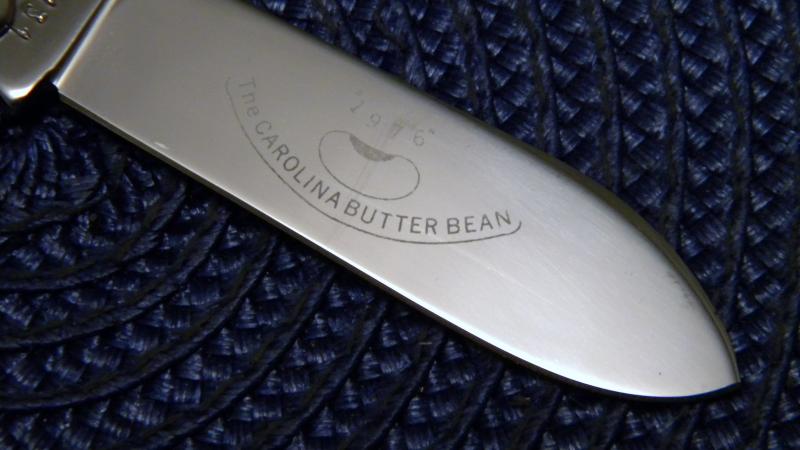 Case XX USA 1976 Bone 62131 The Carolina Butter Bean Canoe Knife
