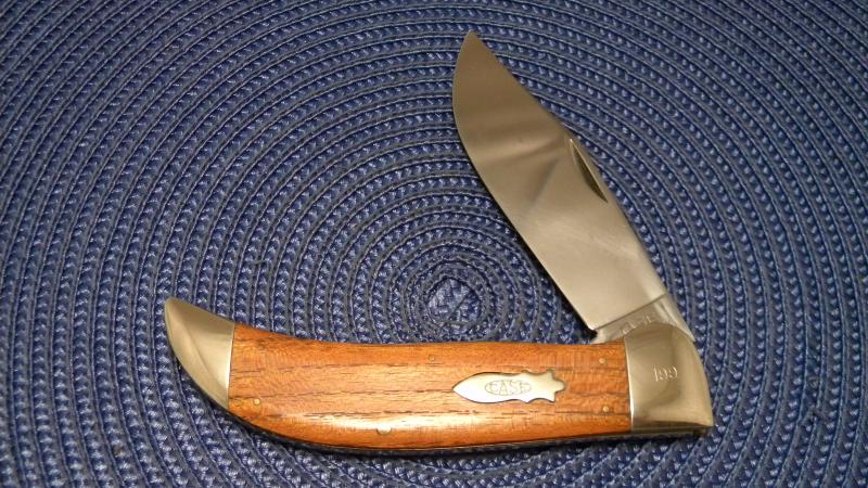 Case Classic 1993 Bois d'Arc Wood BD1072 Clasp Knife - NIB