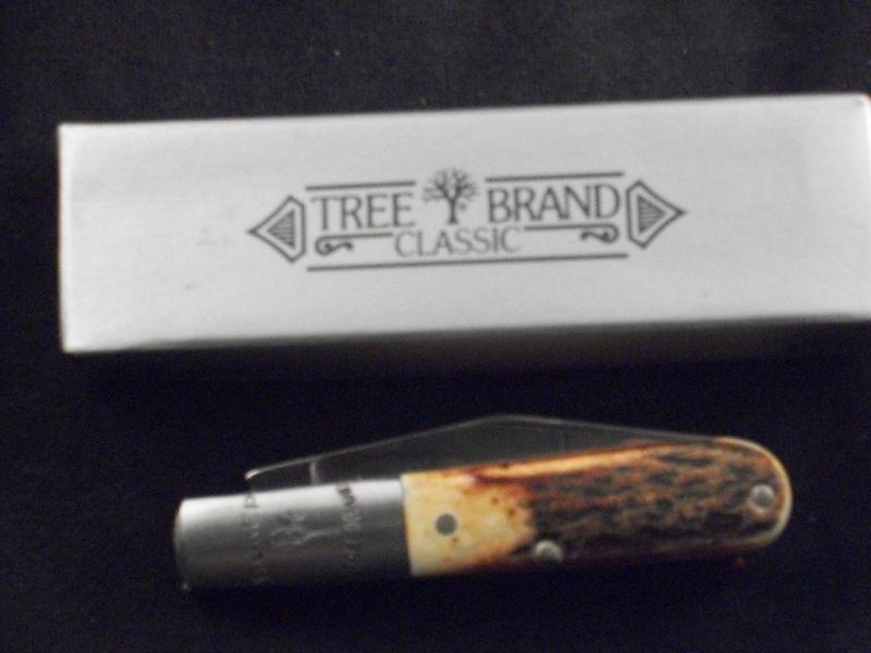 BOKER TREE BRAND STAG BARLOW KNIFE