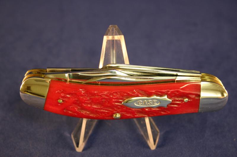 Case Classic Red Jigged Bone Sowbelly, 65039