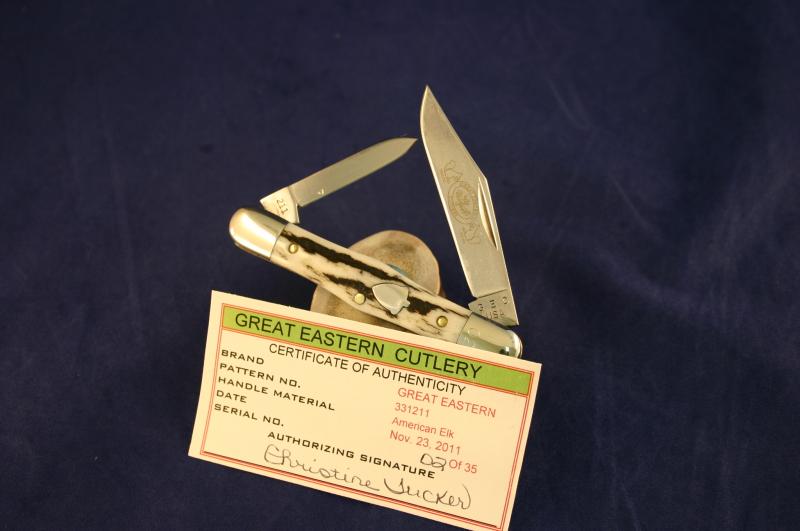 GREAT EASTERN CUTLERY 331211 AMERICAN ELK CONDUCTOR#199