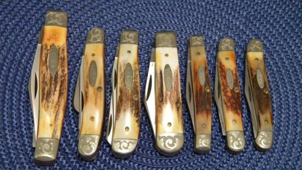 Case XX SS USA 10 Dot (1980) 75th Anniversary Stag Engraved Bolsters ...