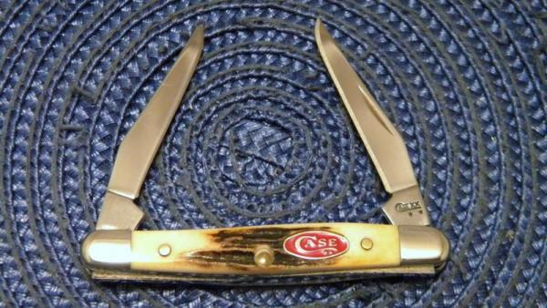 Case XX USA 2008 Stag SS Tiny Muskrat Knife