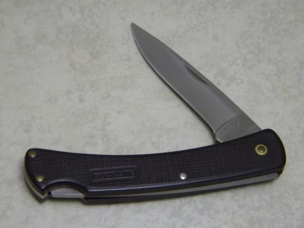 Buck 424 USA Maroon Bucklite Medium Lockback Knife (1st Genration) c ...
