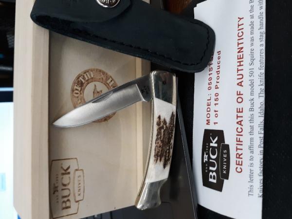 Buck 501 Squire Collectors Pocket Knife