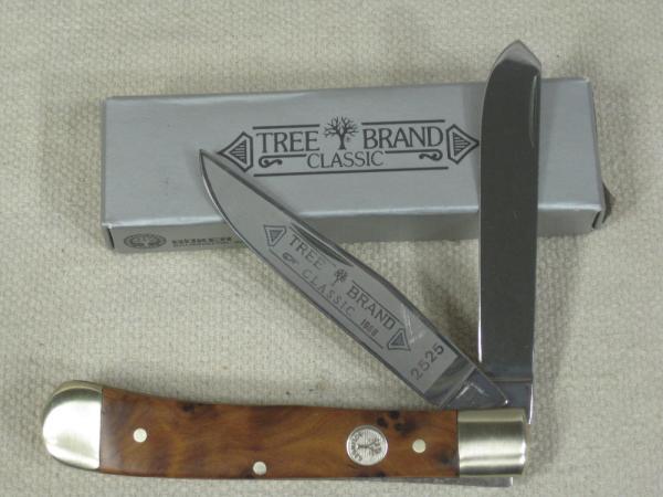 BOKER SOLINGEN GERMANY TREE BRAND CLASSIC 1988 2525 WOOD TRAPPER