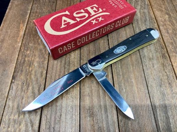 Case Copperhead Ebony 2021 CCC Club Knife Regular Member