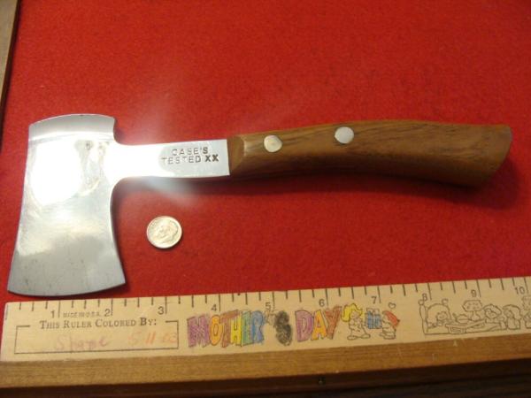 Case's Tested XX Hatchet #580 Walnut Handles 1932-1940