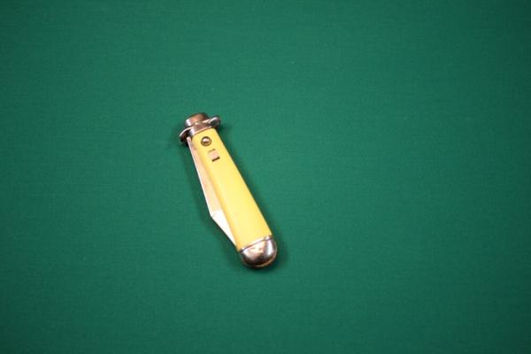 Shur-Snap (Jumbo Jack) Colonial USA Yellow Switchblade