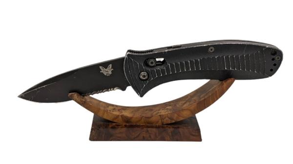 Benchmade 5000 Automatic, Axis Lock Knife! Anodized Aluminum Handles ...