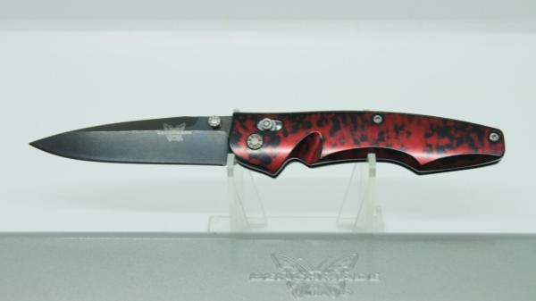 Benchmade Osborne 771BC1-01 Red/Black Red Splash Pre-Production Limited ...