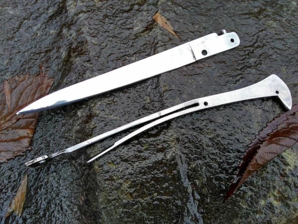 Vintage Spring Rostfrei Matching 11 Inch Blade and Spine/Spring For ...