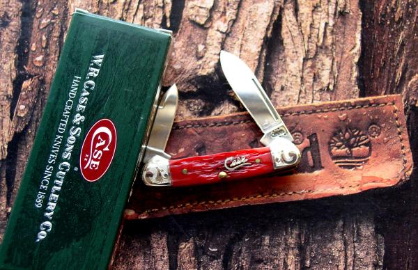 Case - Baby Butternbean Dark Red Bone Silver Script "2004 Mint Set ...