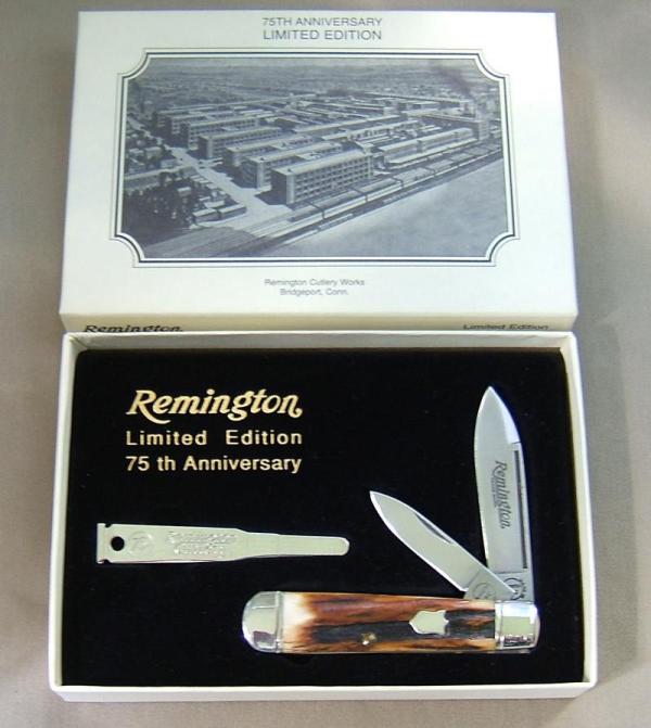 REMINGTON 75th Anniversary Limited Edition R106 with Beautiful Stag Handles
