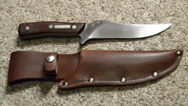 Schrade USA 15OT Old Timer Deerslayer Fixed Blade Sheath Knife