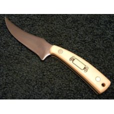 Schrade USA SC502 Scrimshaw Sharpfinger Sheath Knife - NIB