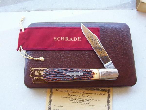 SCHRADE 80TH ANNIVERSARY NEW OLD STOCK