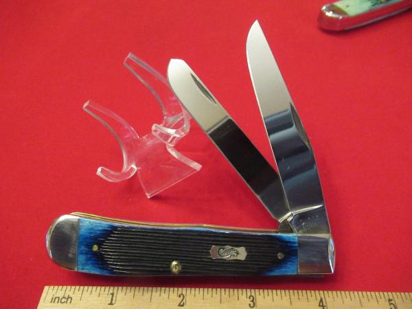 Case XX 2001 Blue Bone Trapper Pattern # 6254 SS