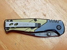 Buck 736 Trekker XLT Combination Folding Pocket Knife