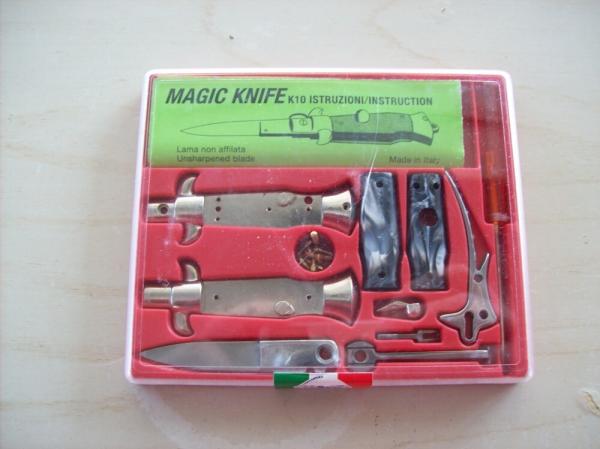 Italian Magic Knife Switchblade Kit Complete with Instructions UNUSED W ...