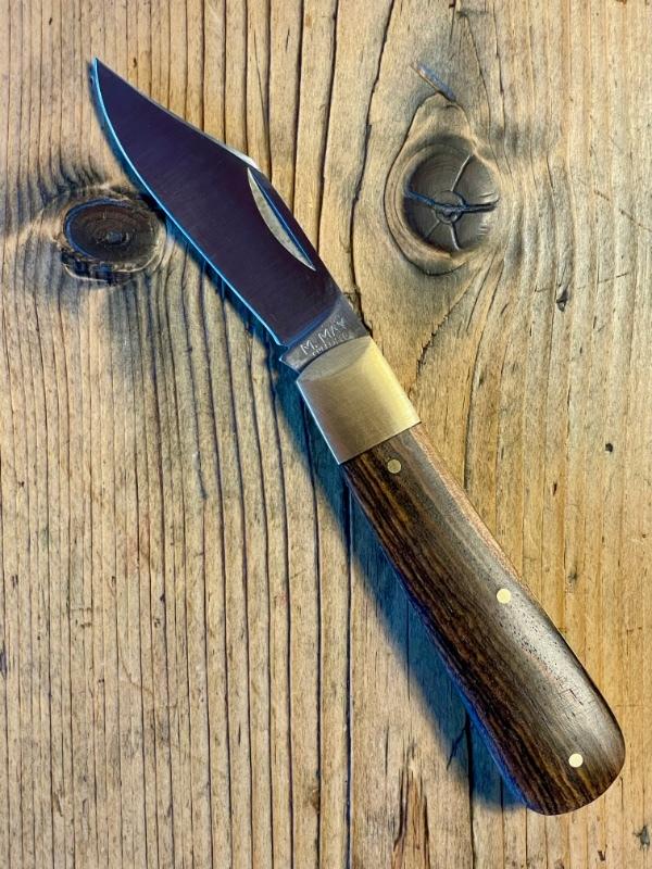 Michael May Sheffield England Traditional Barlow with Clip Point Blade ...