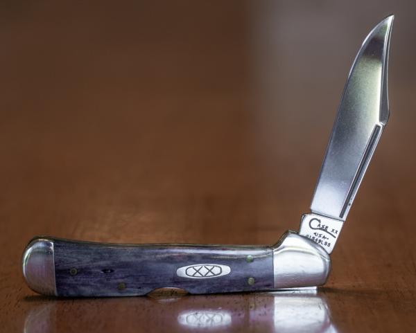 Case Copperlock 1997 61549L SS Long Tail C Smooth Purple Bone