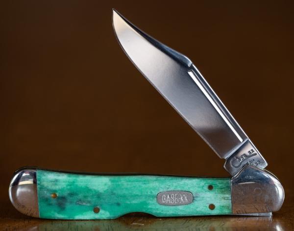 Case Copperlock 1997 61549L #2210 Smooth Green Appaloosa