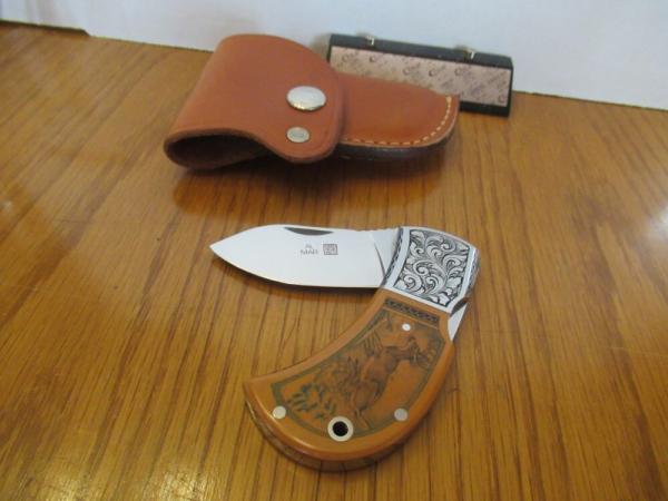 Al-Mar Bulldog II with Valade Engraved & Schultz Scrimshaw 1980 to 1981