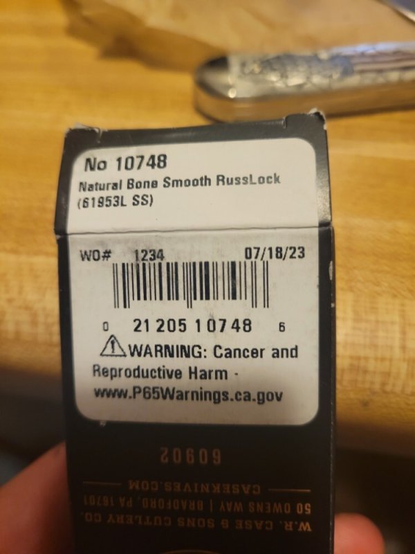 Case American flag russlock