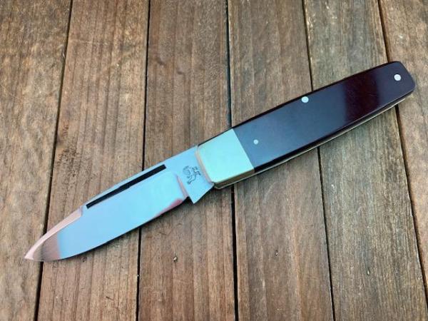 Hen and Rooster A.G. Russell Era Coffin Jack Micarta Bertram Cutlery ...