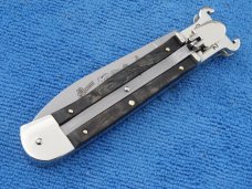 7-3/4" Hubertus "Springer" leverlock Shell-Puller automatic knife (68. ...