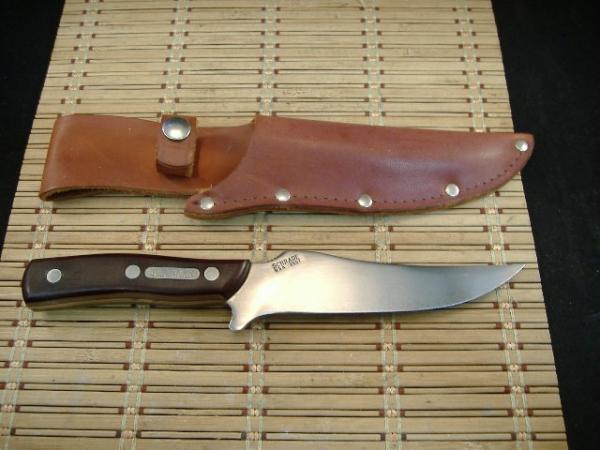 SCHRADE OLD TIMER 15OT DEERSLAYER VINTAGE USA MADE HIGH CARBON STEEL ...