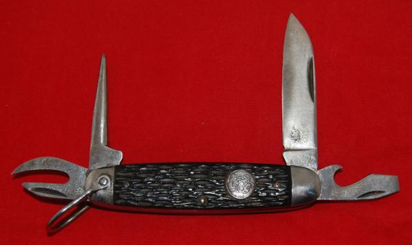 Official BSA #1495 Pal Blade Boy Scout Knife (1-Piece CO) Circa 1940 ...