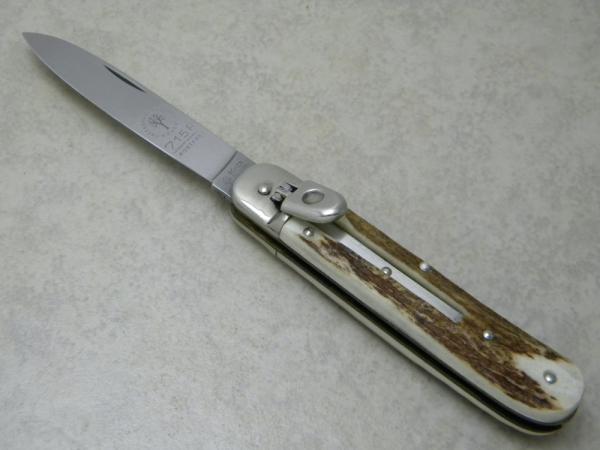 Boker Germany Alemania Rostfrei Stag 715R Tree Brand Switchblade Knife ...