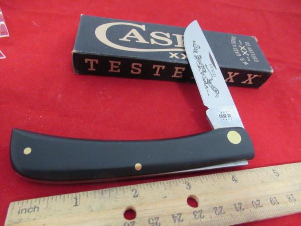 Case XX 2022 Black Synthetic Sod Buster Pattern # 2138 SS