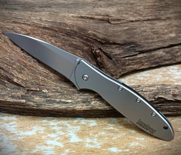 Kershaw Leek 1660 SpeedSafe USA Frame Lock Knife Kai Ken Onion Design ...