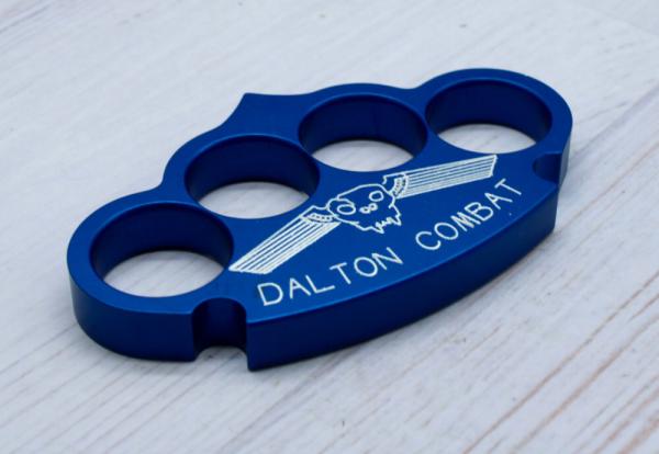 Blue Aluminum Combat Knuckles by Rob Dalton