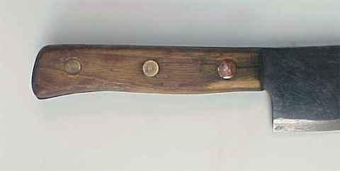 Old BRIDDELL Butcher’s LAMB SPLITTER Cleaver Knife