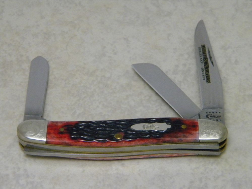 Case XX USA 2010 Crimson Bone 6318 Series XXV SS Limited Edition ...