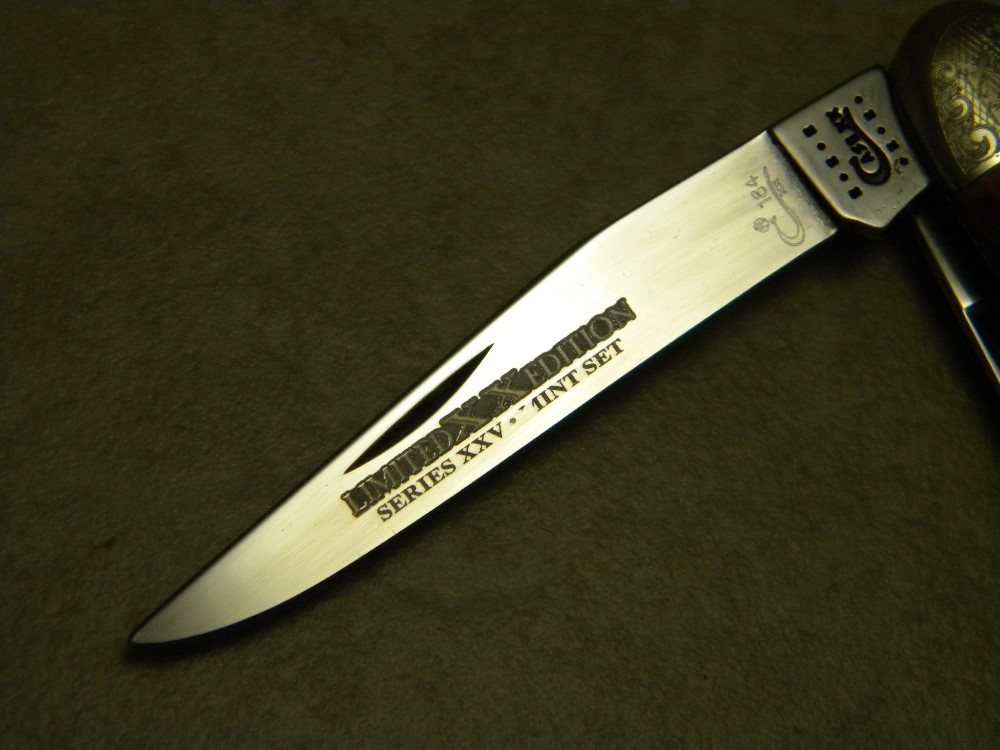 Case XX USA 2010 Crimson Bone 6318 Series XXV SS Limited Edition ...